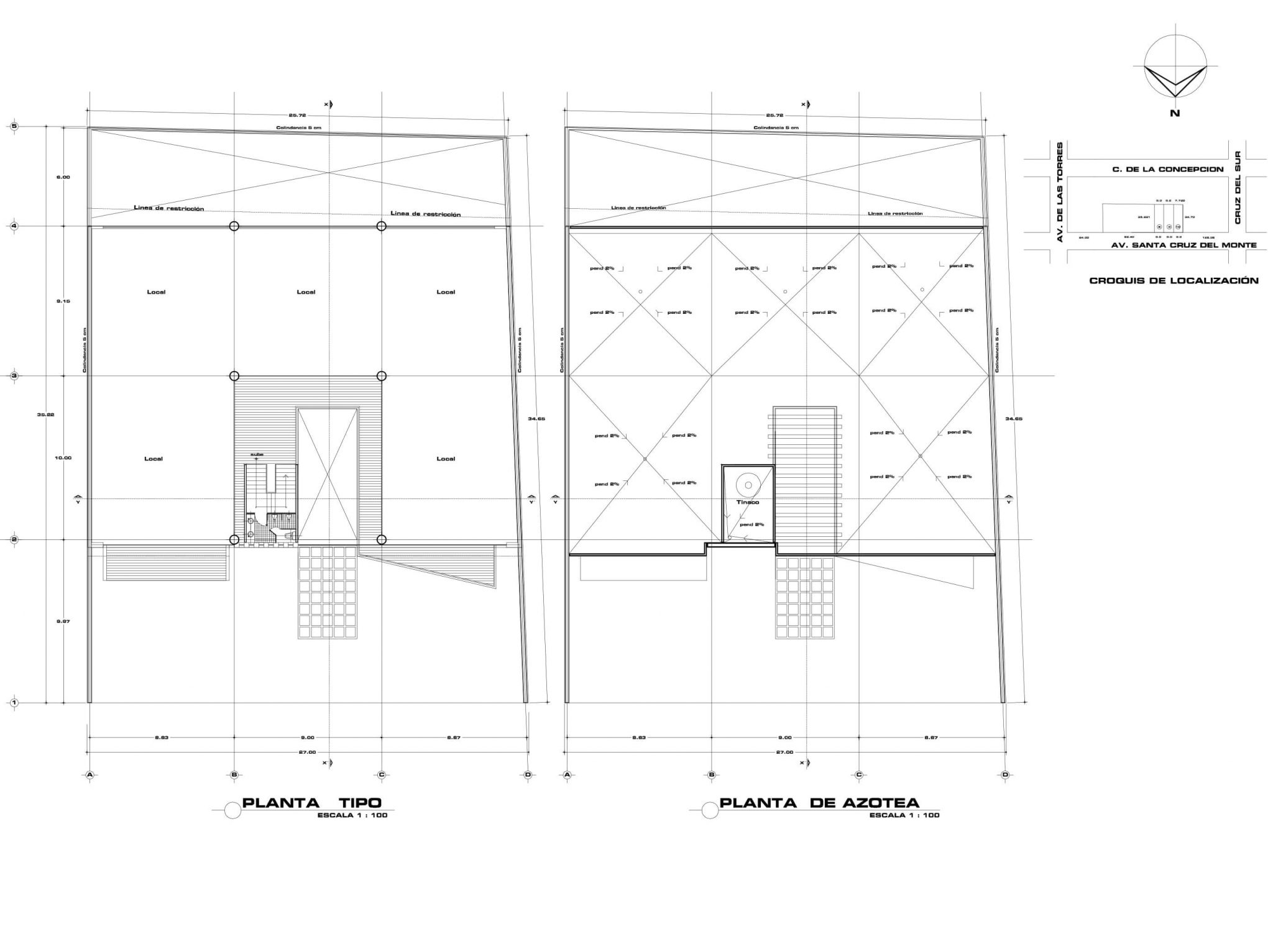 2. Planta tipo y azotea - Arquitectura y Estilo